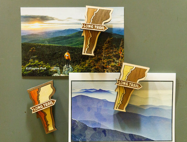 Long Trail Laser Cut Magnet – Green Mountain Club